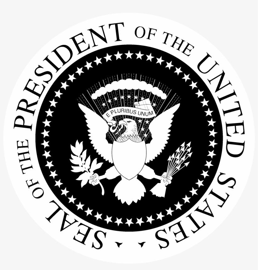 President Of The United States Logo Black And White - Gobierno Estados ...