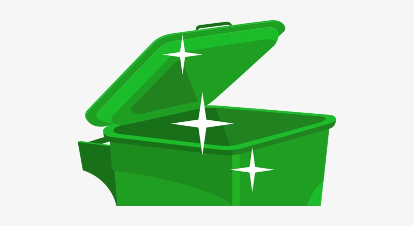Residential Trash Can Cleaning Service - Waste Container - 511x369 PNG ...
