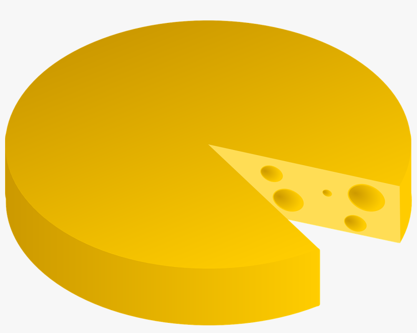 Free Vector Graphic - Cheese Wheel Clipart - 640x480 PNG Download - PNGkit