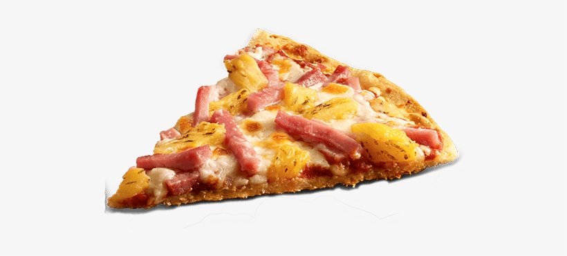 Cheese Pizza Slice Png Download - Ham And Pineapple Pizza Slice ...