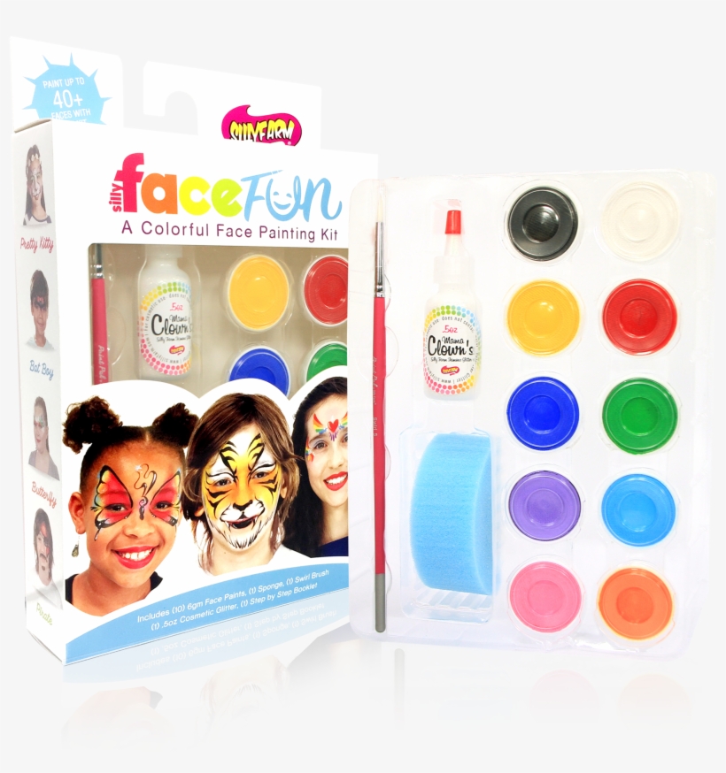 Classic Silly Face Fun Kit - Silly Farm Face Fun Kit - Classic Party ...