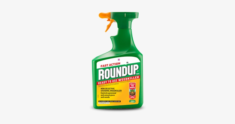 Roundup Weedkiller Ready To Use 1l - Round Up - 370x422 PNG Download ...