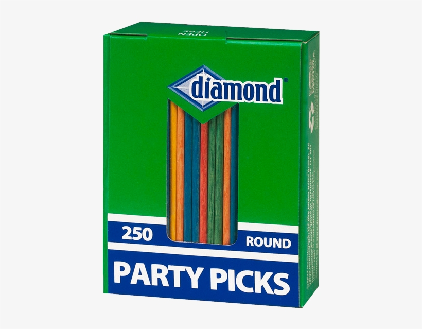 Diamond® Party Picks - Diamond Party Picks, Round - 250 Picks - 469x600 ...