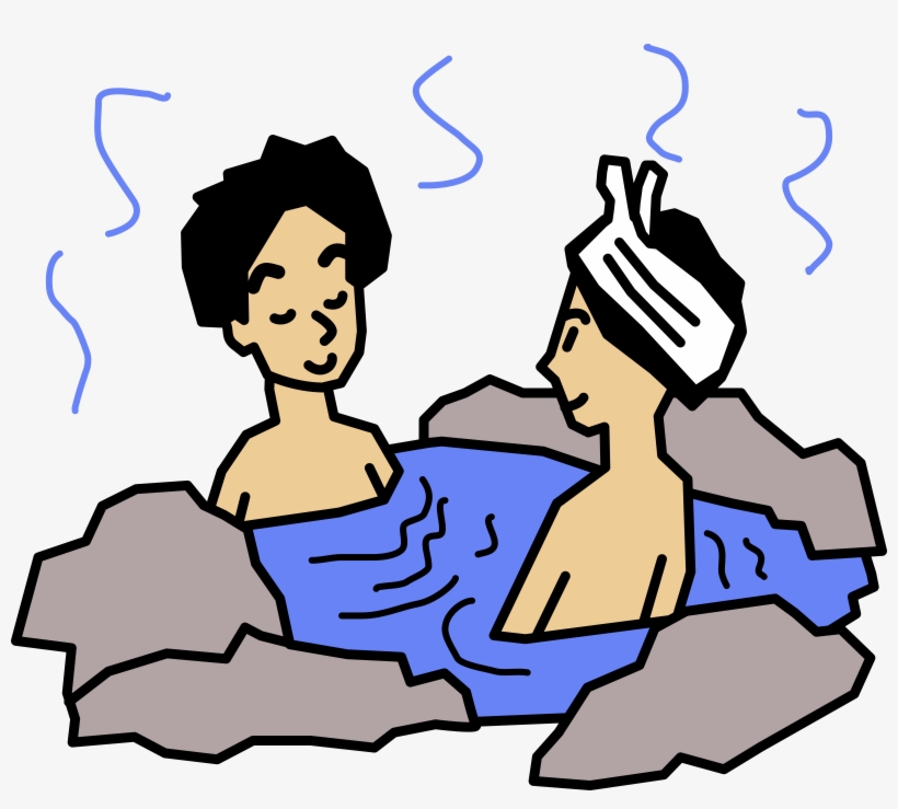 Hot Springs Clipart Clip Art - Onsen Clipart - 2400x2046 PNG Download ...