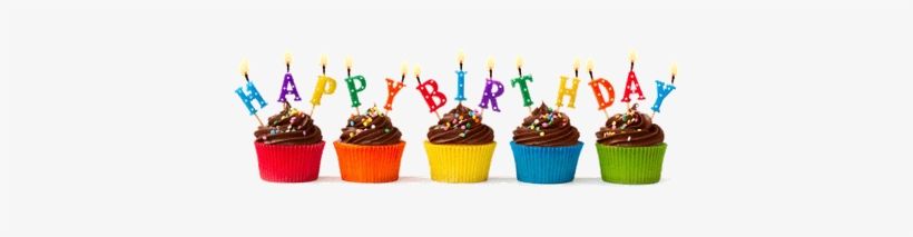 Happy Birthday Cupcakes - Happy Birthday June Born - 400x400 PNG ...