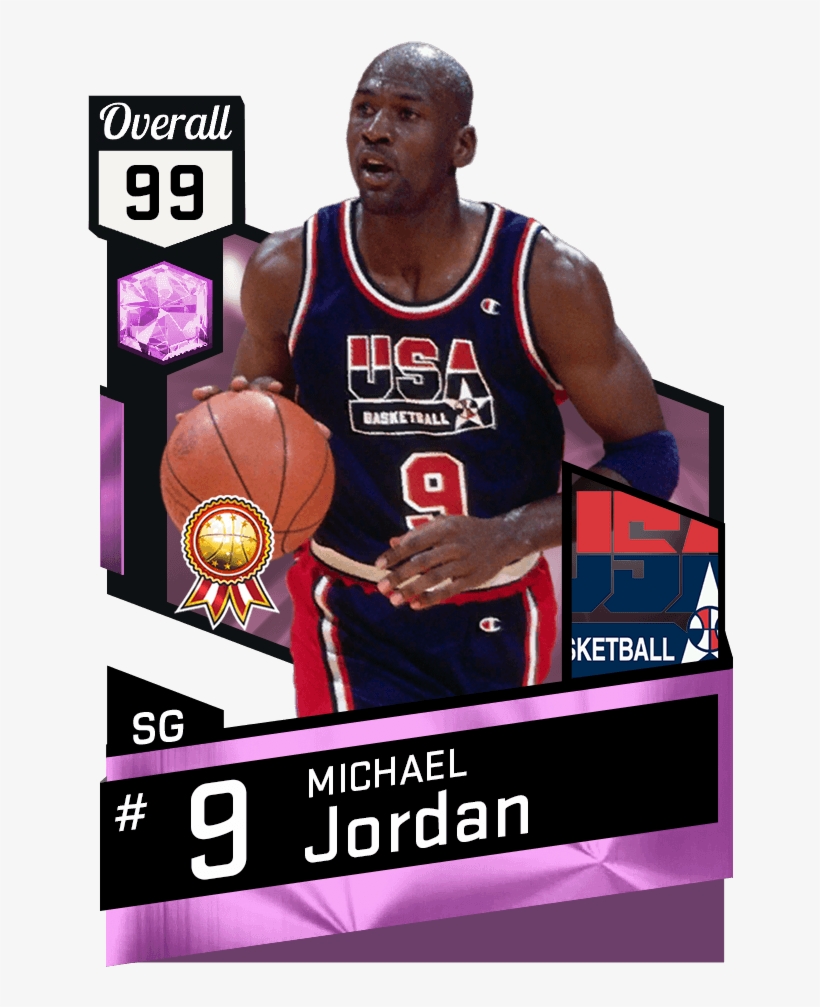 Michael Jordan - Alonzo Mourning Nba 2k17 - 651x941 PNG Download - PNGkit