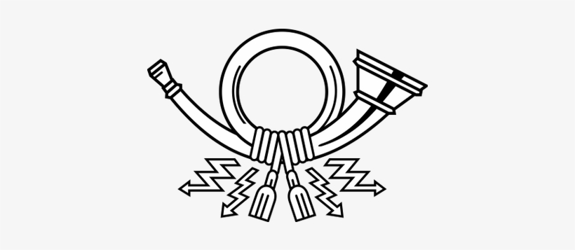 Horn Of German Post - Post Horn - 400x400 PNG Download - PNGkit