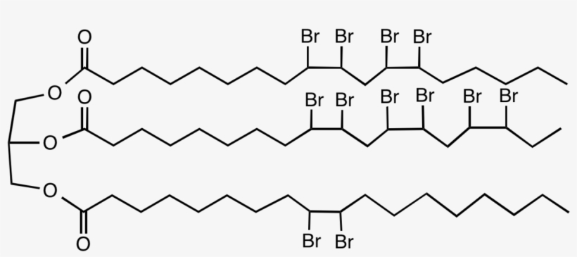 Chemical Structure Of Bvo - 1200x490 PNG Download - PNGkit