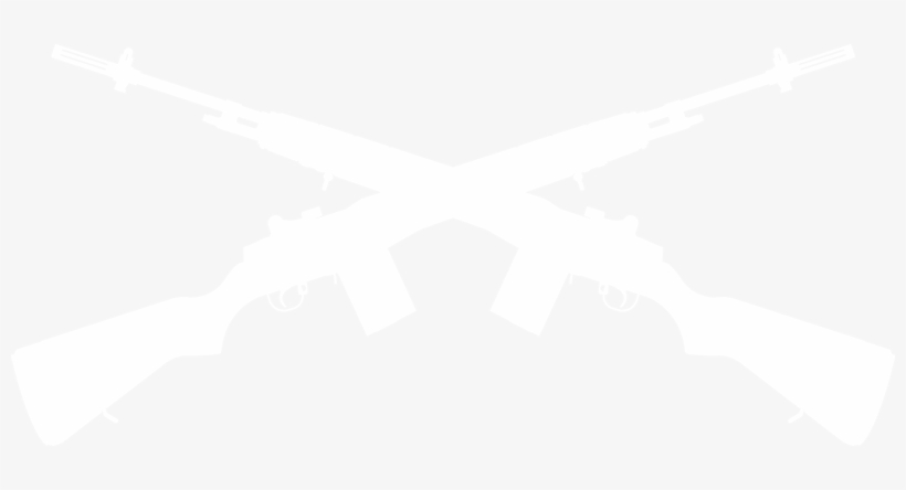 M14 White - Guns For Logo - 800x364 PNG Download - PNGkit