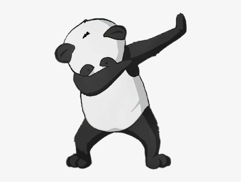 Panda Dab - Dap Panda - 454x537 PNG Download - PNGkit