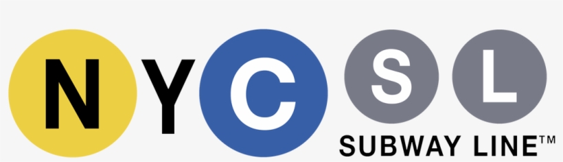 Download Transparent New York Subway Blue - PNGkit