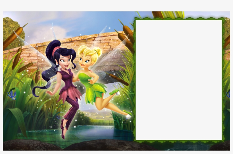 Borders And Frames Tinker Bell - 1747x1068 PNG Download - PNGkit