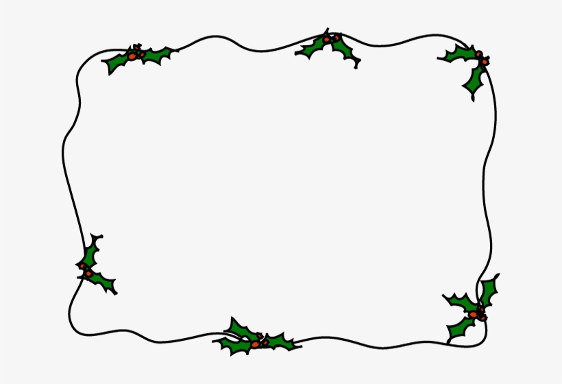 Download Transparent Holly Border For Multimedia Project - PNGkit