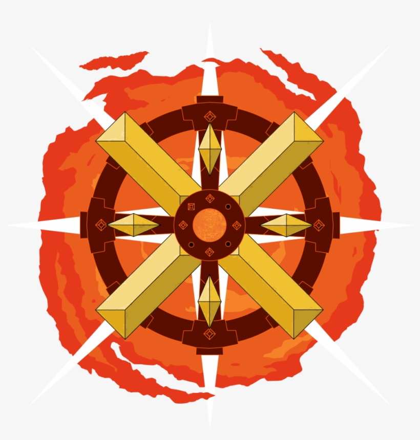 Burning Exalted Compass - Waffle - 1024x1024 PNG Download - PNGkit