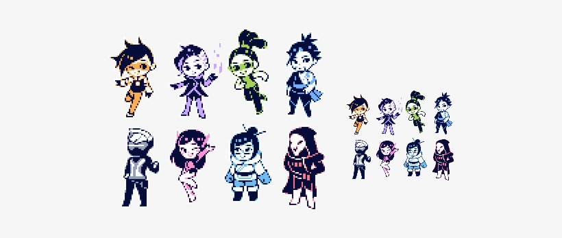 Limited Palette Exercise - Cartoon - 600x520 PNG Download - PNGkit