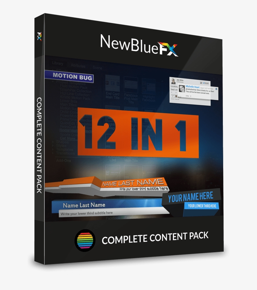 Complete Content Pack - Multimedia Software - 647x870 PNG Download - PNGkit