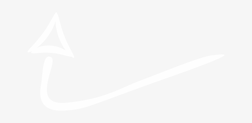 White Hand Drawn Arrow Png