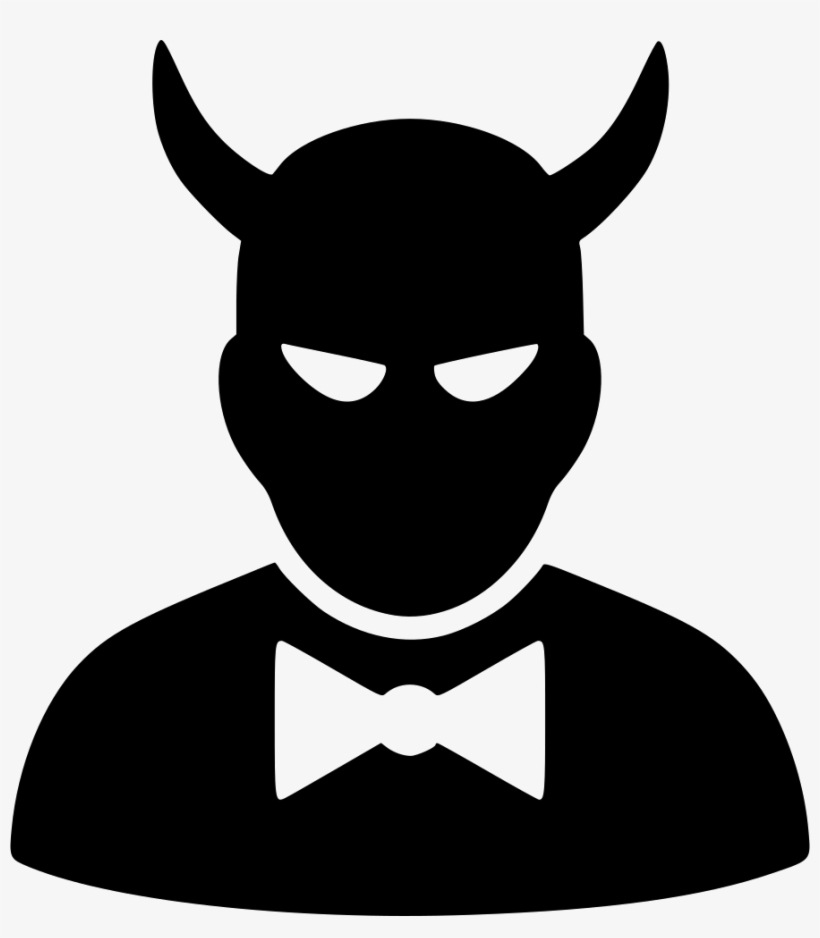 Devil Comments - Devil Png Black - 894x980 PNG Download - PNGkit