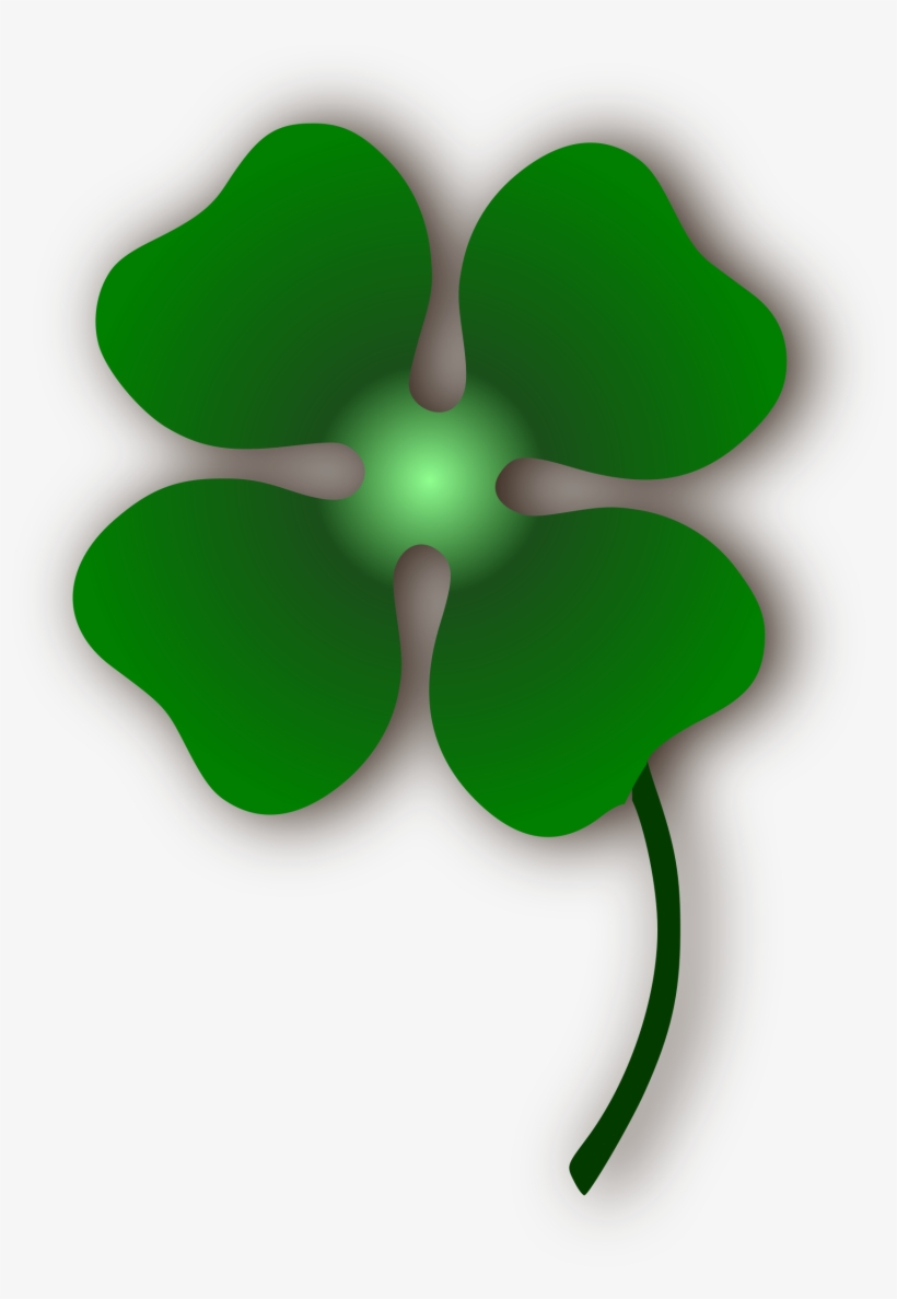 Four Leaf Clover Clip Art At Vector Clip Art - Clover - 420x592 PNG ...