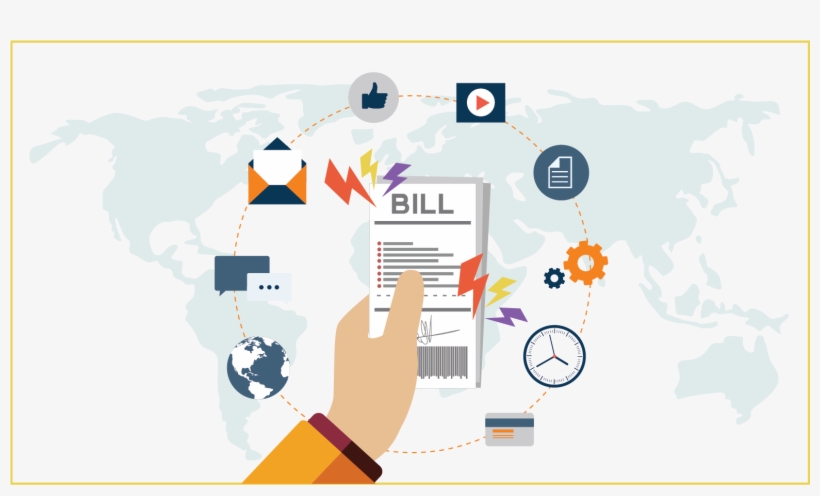 Bill Shock Graphic For Full Ppt 01 - Mobile Marketing Logo Png ...