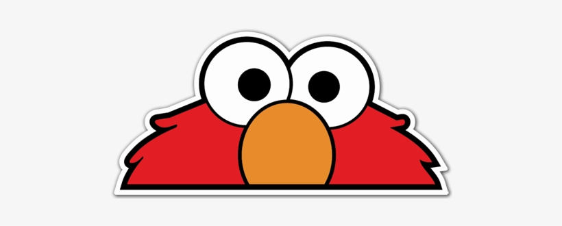 Download Transparent Sticker Surf Skate Elmo - Elmo Png - PNGkit
