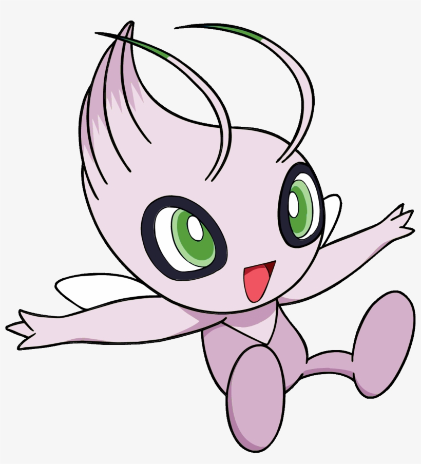 Shiny Celebi Os9 - Celebi Pokemon - 1190x1254 PNG Download - PNGkit