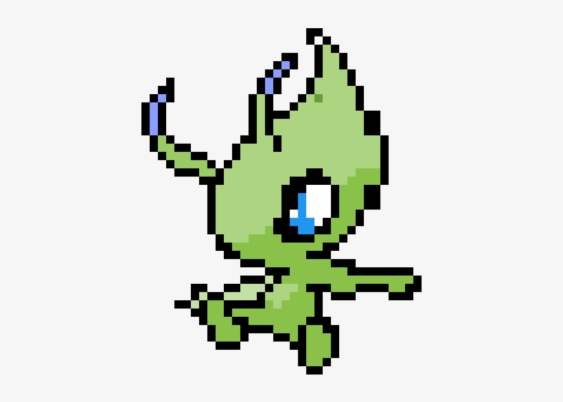 Celebi Pixel Art - Pixel Art Celebi - 1200x1200 PNG Download - PNGkit