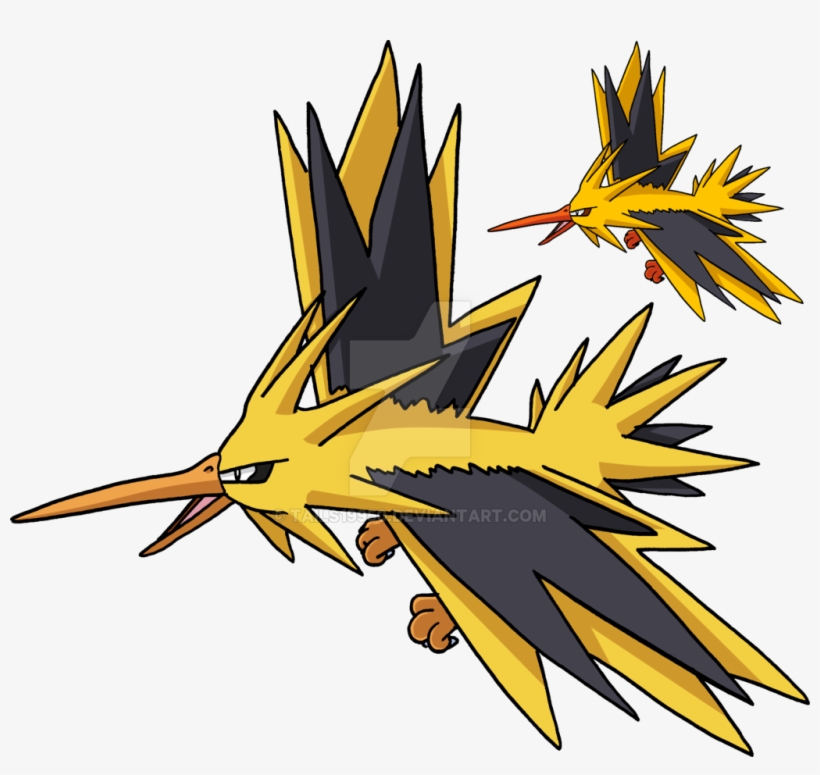 Zapdos Drawing Pencil Png Royalty Free Stock - Tails19950 Zapdos ...