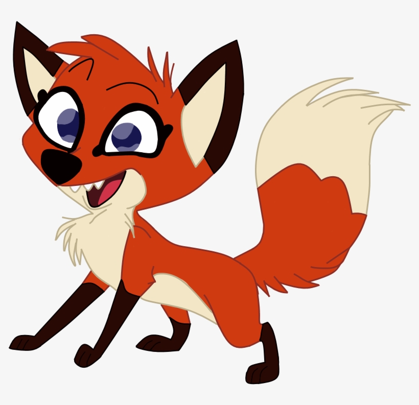 Jungledyret Hugo Rita Fox Drawing Vector By Emilynevla - Lps Fox ...