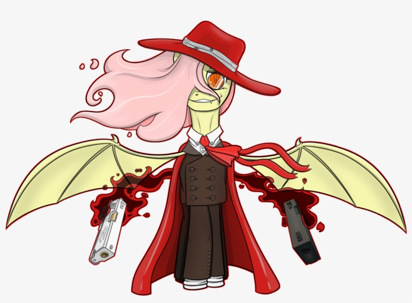 Alucard, Alushy, Artist - Fluttershy - 1280x830 PNG Download - PNGkit