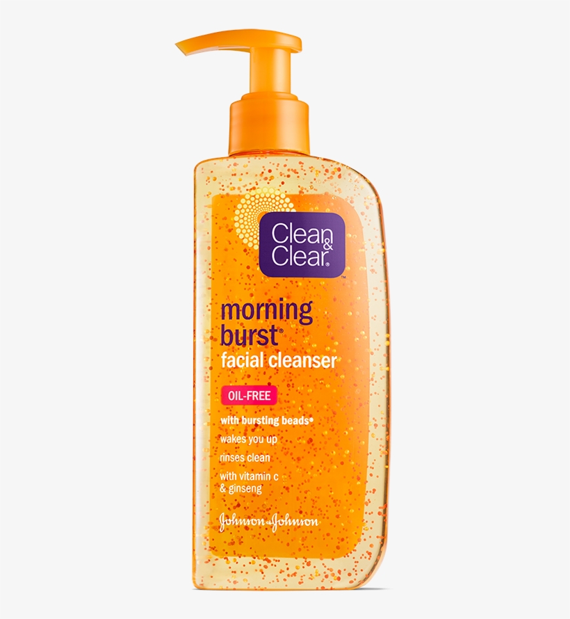 Clean & Clear Facial Wash - Clean & Clear Morning Burst Facial Cleanser ...
