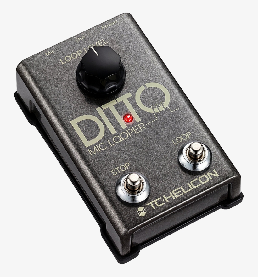 Ditto Mic Looper - Tc Electronic Ditto Mic Looper Vocal Looper Pedal ...