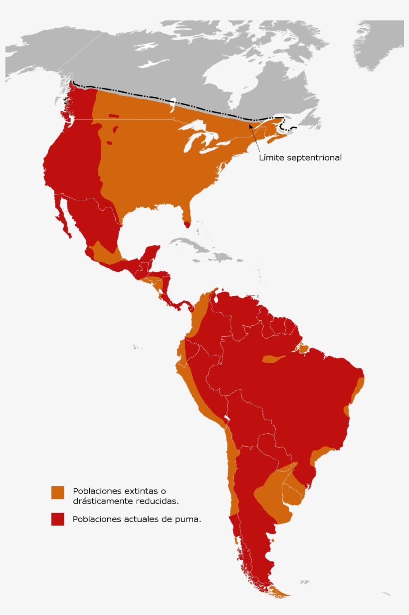 Cougar Range Map 2010 Es - Map Of Where Hinduism Is Practiced ...