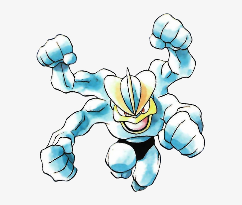 Hm04 Strength Pp - Machamp - 577x616 PNG Download - PNGkit