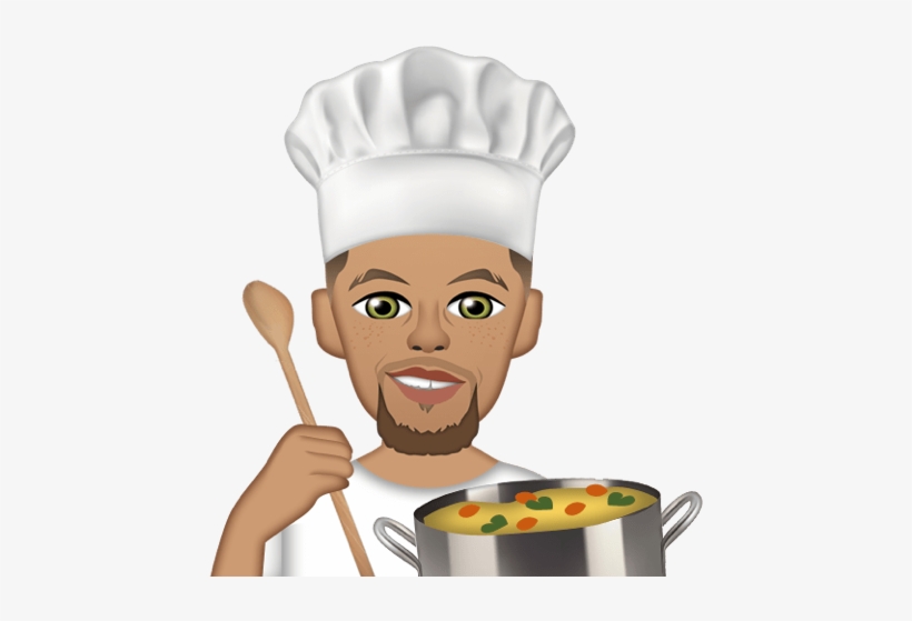 Chef Stephen Curry - Riley Curry Emoji - 480x524 PNG Download - PNGkit