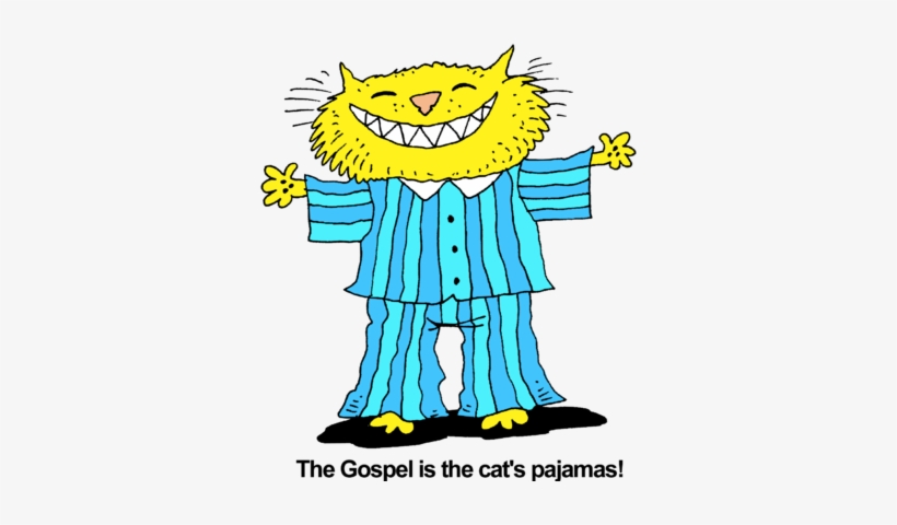 Image - Cartoon Cat In Pajamas - 344x400 PNG Download - PNGkit