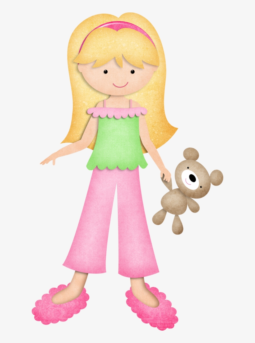 Teddy Clipart Kid Pajamas - Put On Pajamas Clip Art - 616x1024 PNG ...