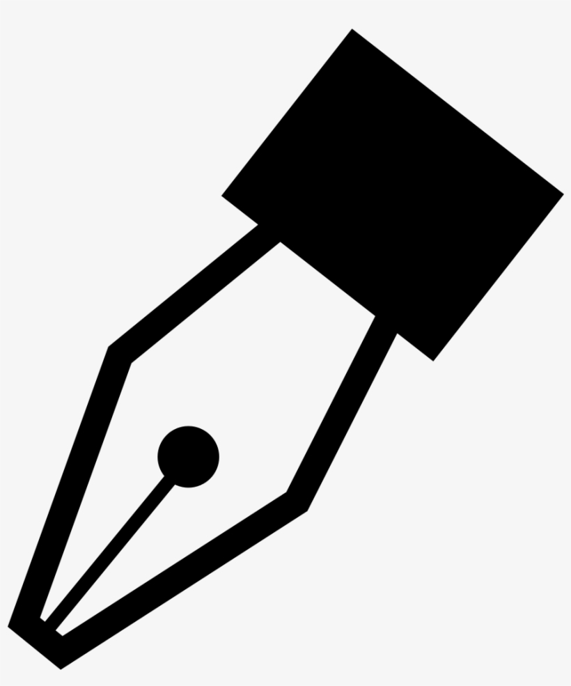 208 × 240 Pixels - Pen Icon Png Black - 416x480 PNG Download - PNGkit