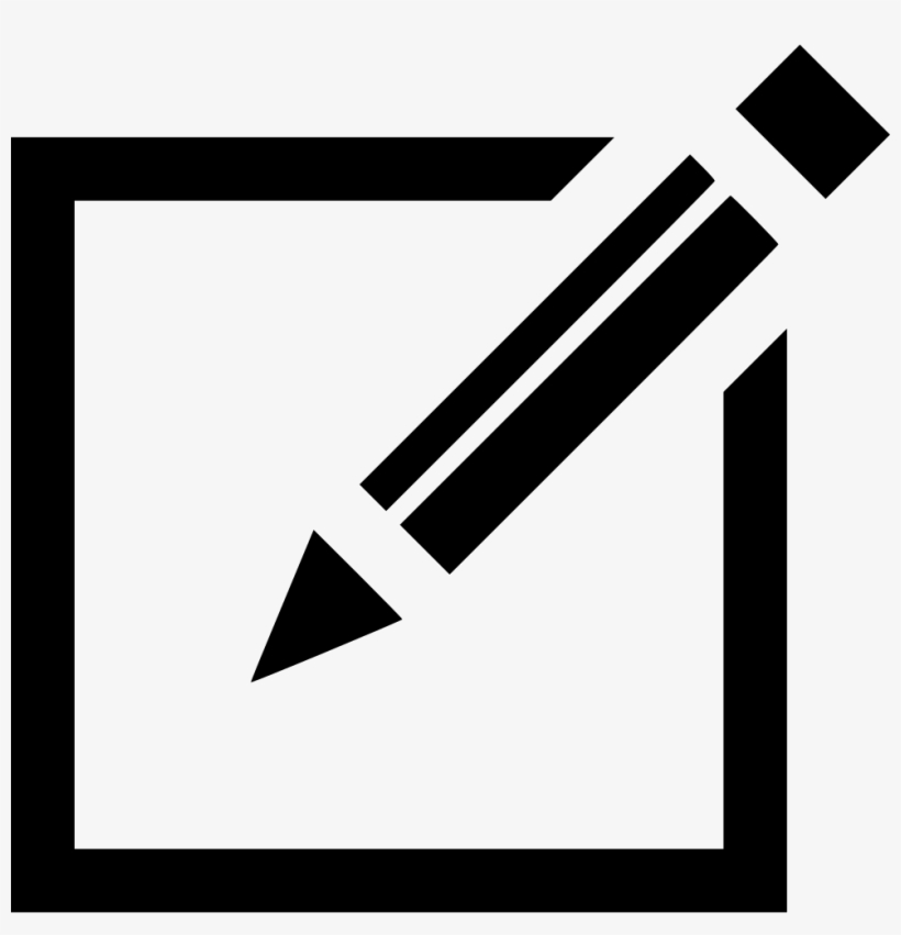 Note Clipart Pencil Icon - Pen White Icon Png - 980x970 PNG Download ...