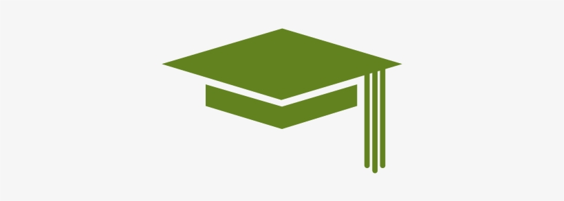 Graduation Cap - Green College Icon - 550x254 PNG Download - PNGkit
