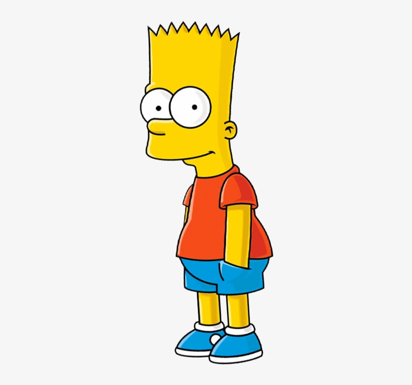 Download Transparent Bart - Bart Simpson A Color - PNGkit