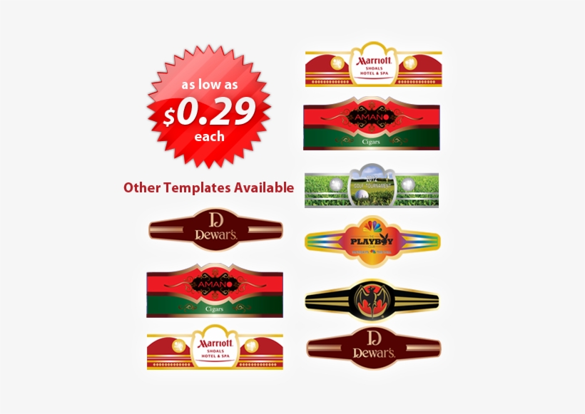 Labels Vector Cigar Picture Black And White Download - Custom Cigar ...