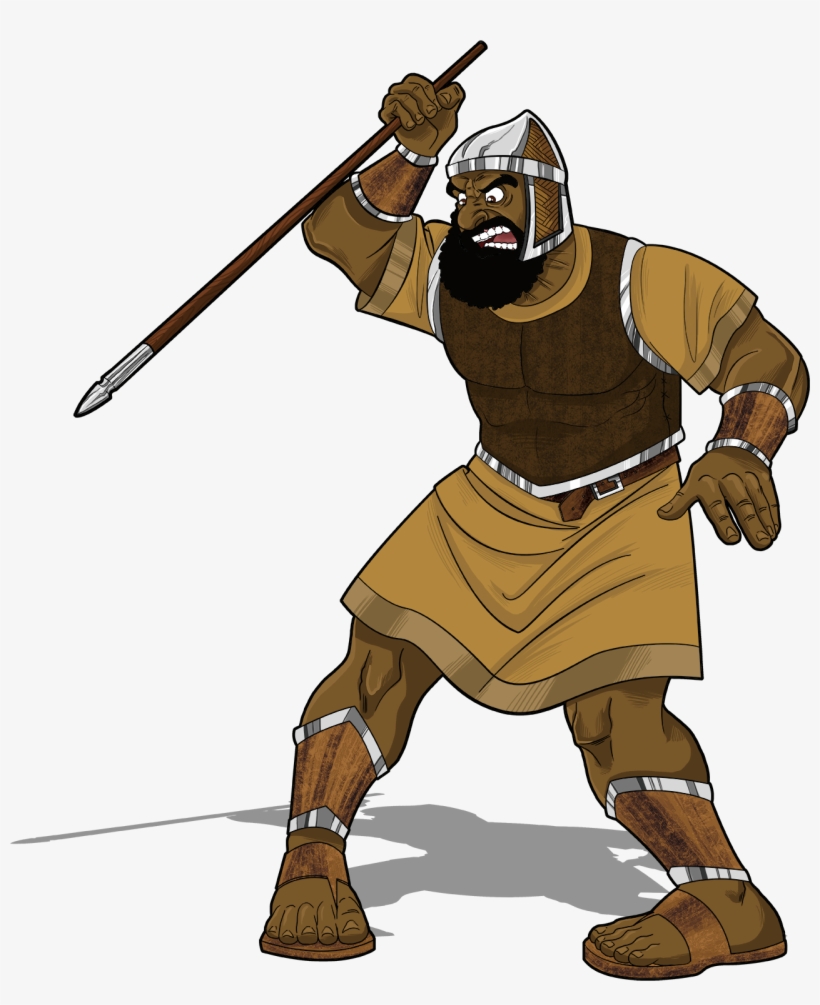 Giant Clipart Goliath - 9 Foot Tall Goliath - 1279x1506 PNG Download ...