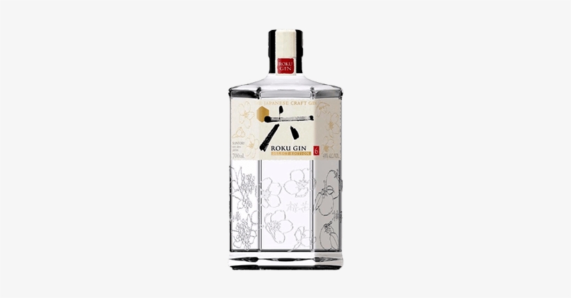 Suntory Roku Gin - Roku Japanese Craft Gin - 300x600 PNG Download - PNGkit