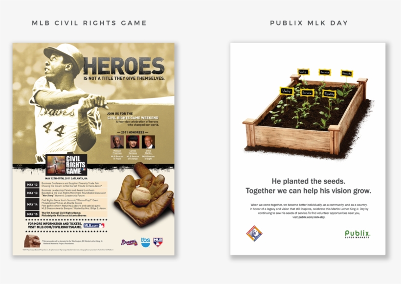 Mlb Mlk2018 2 Up - Online Advertising - 1000x567 PNG Download - PNGkit