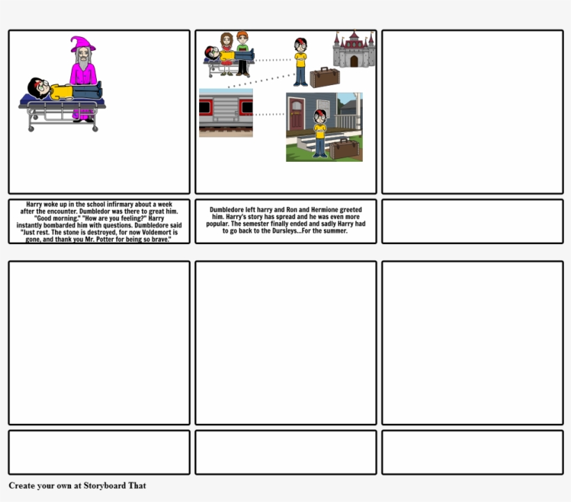 Independent Reading Project - Storyboard - 989x823 PNG Download - PNGkit