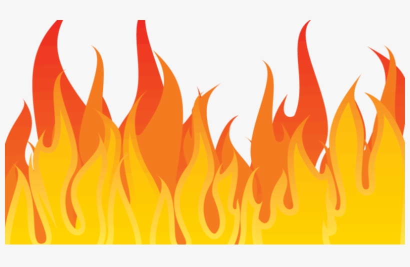 Kills Five Of A - Cartoon Fire Flames Png - 808x454 PNG Download - PNGkit