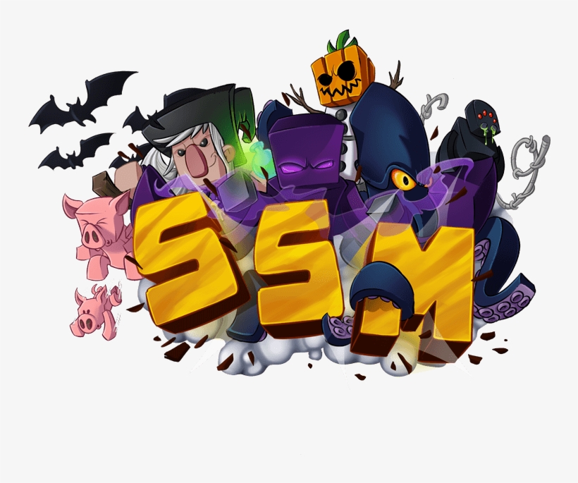 Super Smash Mobs - Illustration - 1000x678 PNG Download - PNGkit