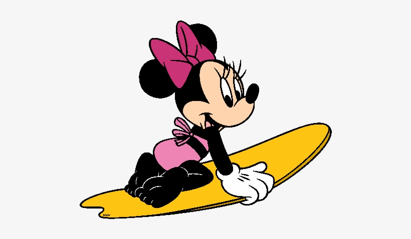 Download Transparent Minnie Surf Bikini - Minnie Mouse In A Bathing ...