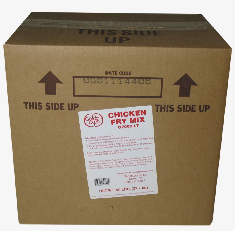 Download Transparent G7002 Lt Chicken Fry Box - Box - PNGkit